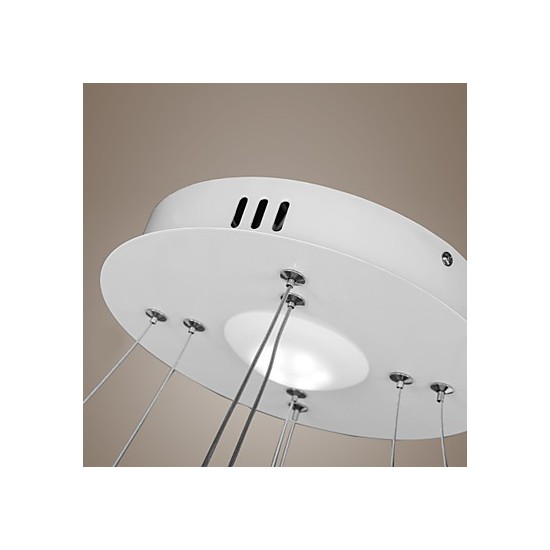 Modern Design Pendant Lights/45W High Quality LED Acrylic Double Ring ...